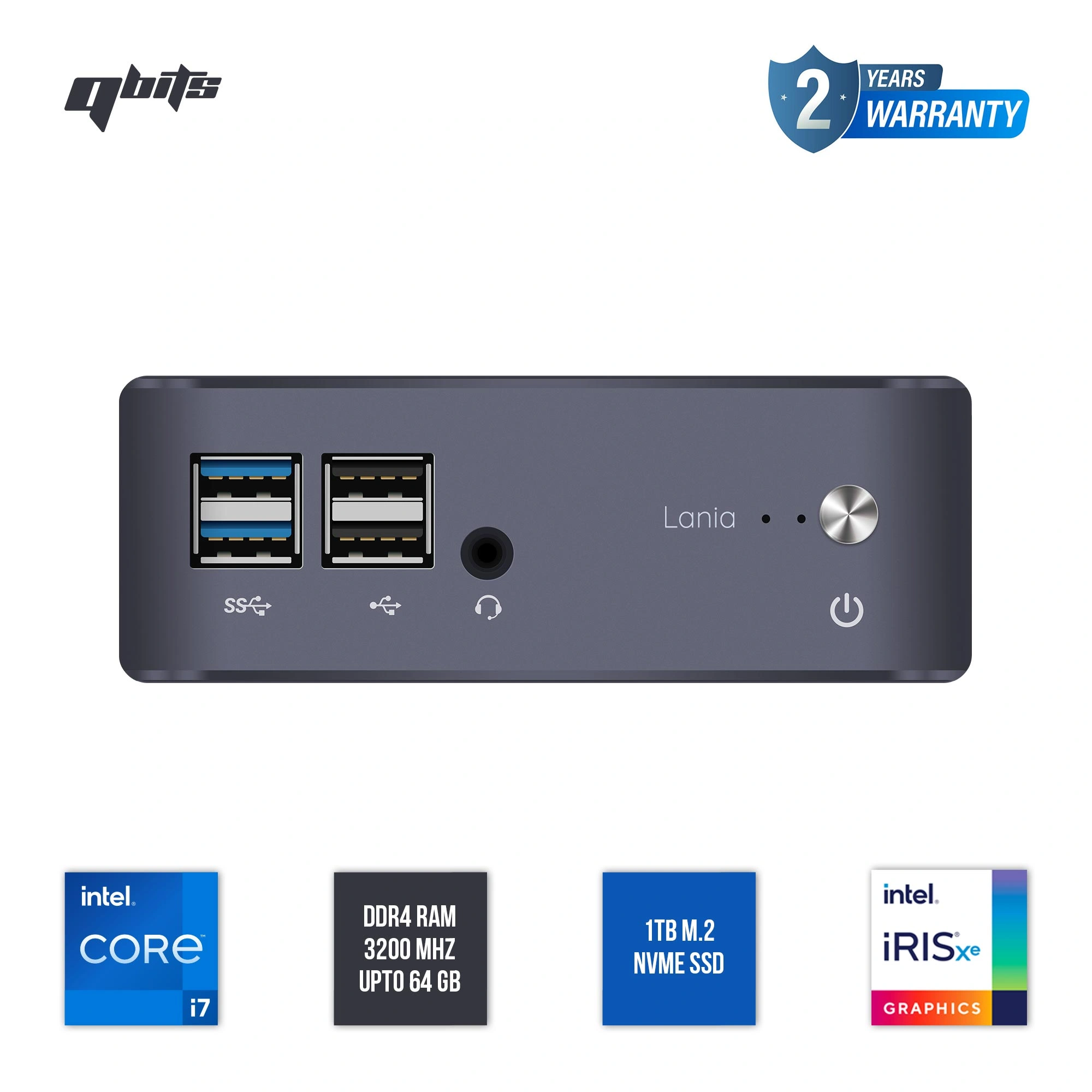 QBITS Laptops & Mini PC | Immense Power Yet Incredibly Simple